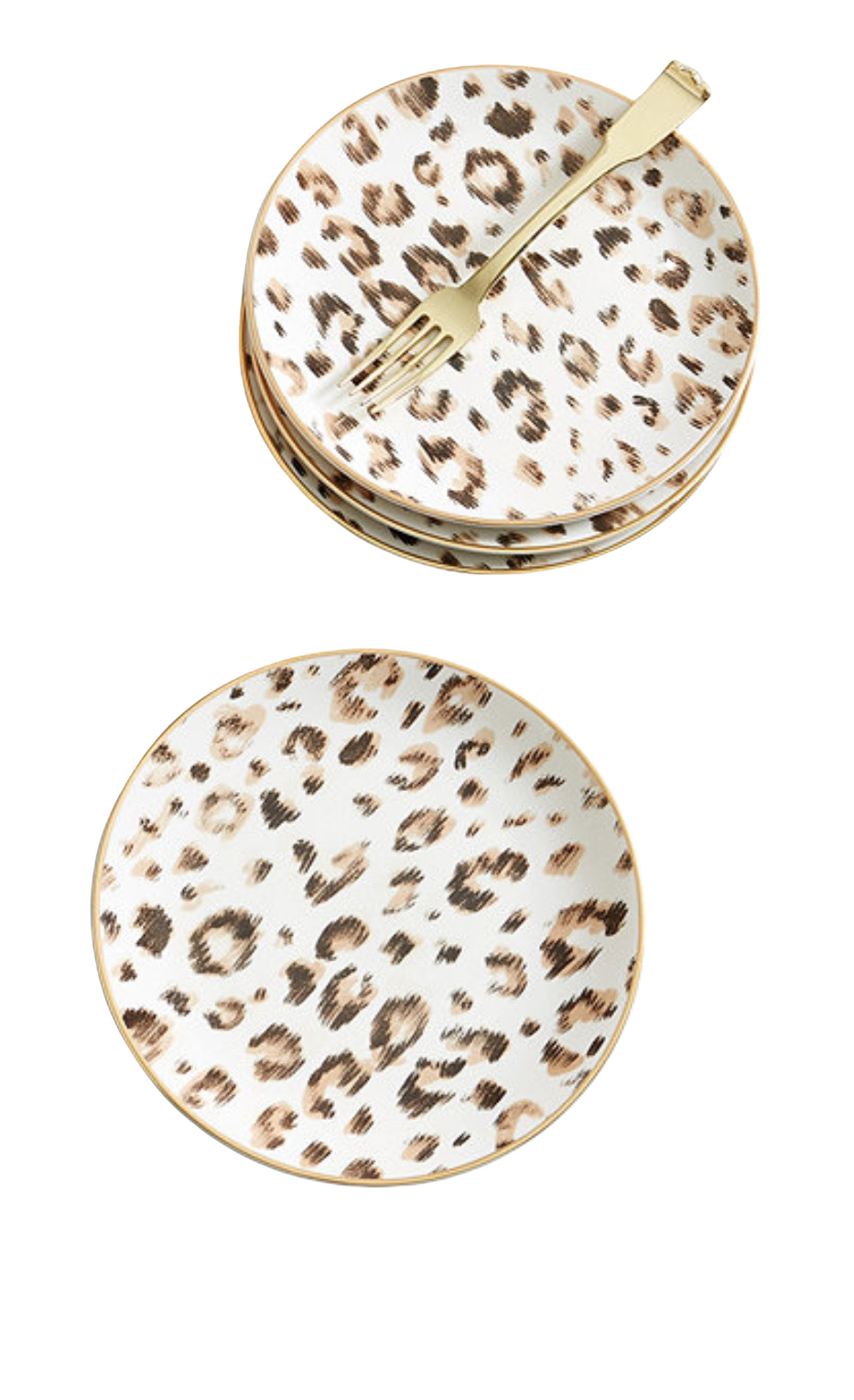 Leopard Accent Plates | Everyday Laura